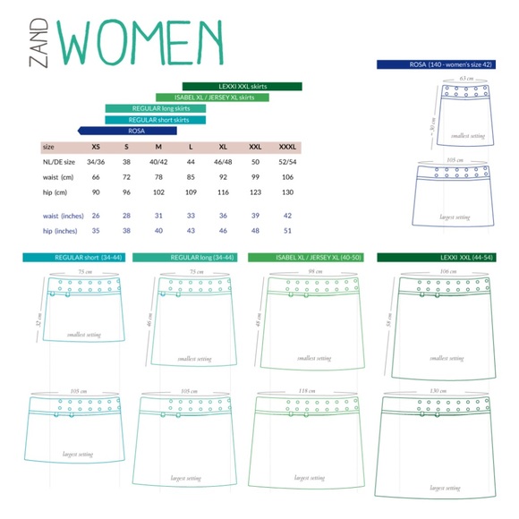 Zand Amsterdam | Skirts | New Zand Amsterdam Skirt Adjustable ...